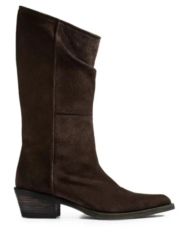 Khaite Clive Boots 35 Mm - Brown