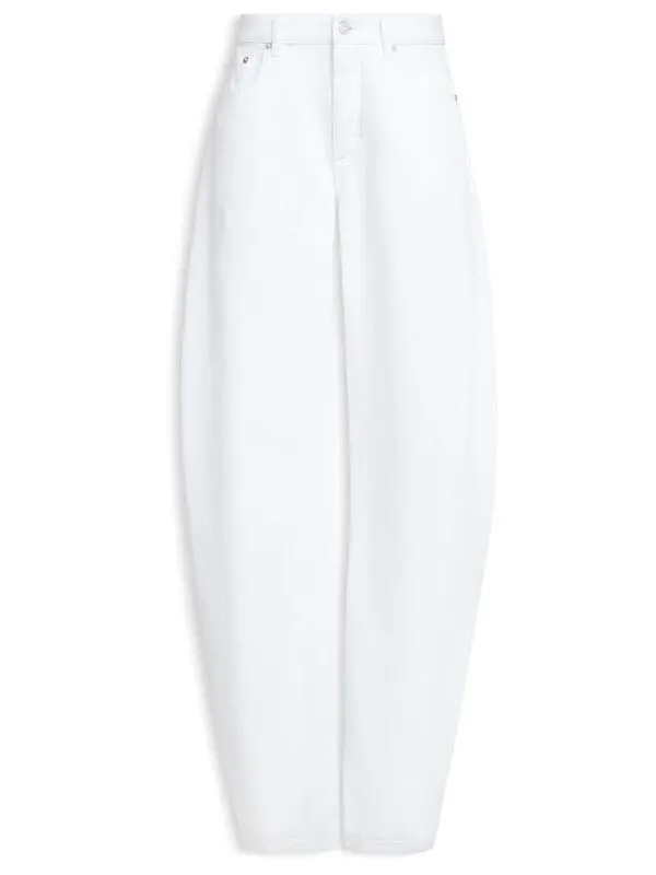 Alaïa Curved Denim Pants