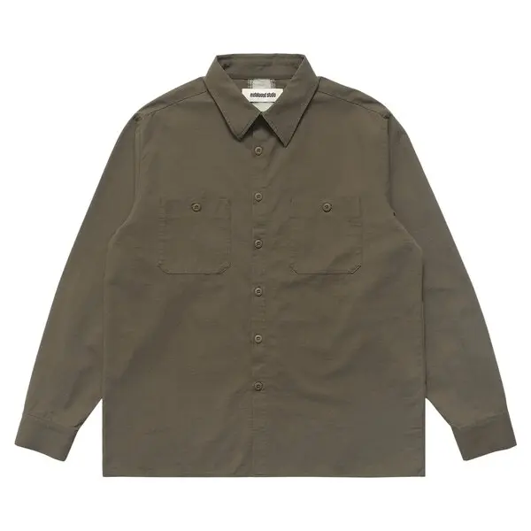 METALWOOD STUDIO Paneled Work Shirt - Green
