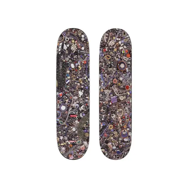 Supreme X Mike Kelley Skateboard - Black