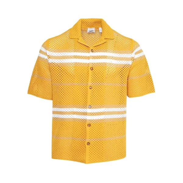 Burberry Malet Short-sleeve Shirt 'marigold