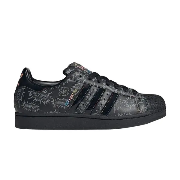 Adidas Superstar Ii "core Lucid Aquamarine" Sneakers - Black