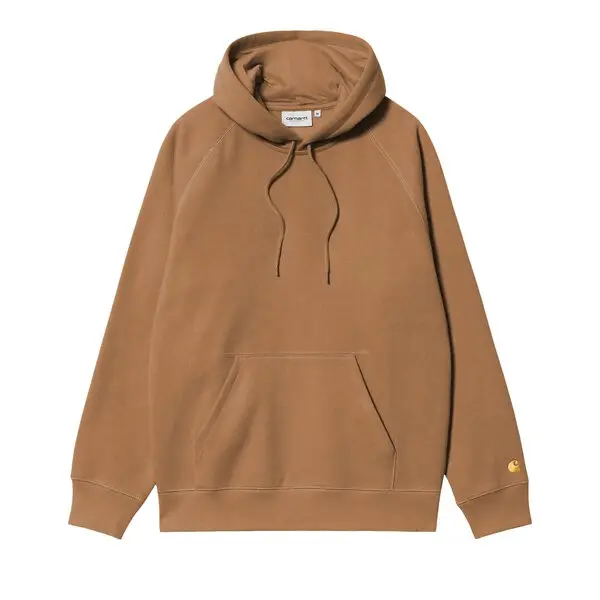 Carhartt Work In Progress Hooded Chase Sweatshirt 'hamilton /gold