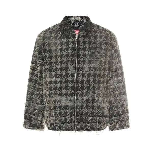 DIESEL® Distressed Tweed Jacket