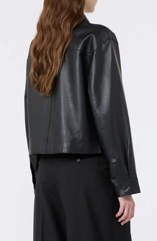 Max Mara Piovra Leather Jacket