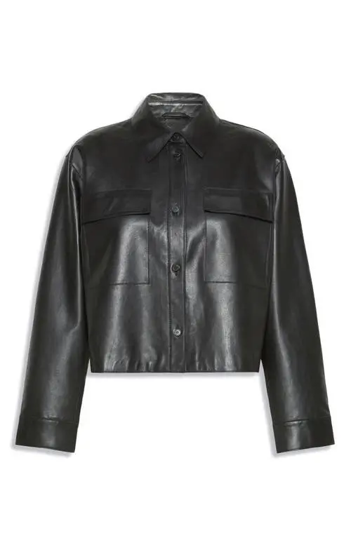 Max Mara Piovra Leather Jacket