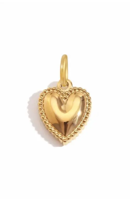 KOZAKH Small Heart Charm - Gold