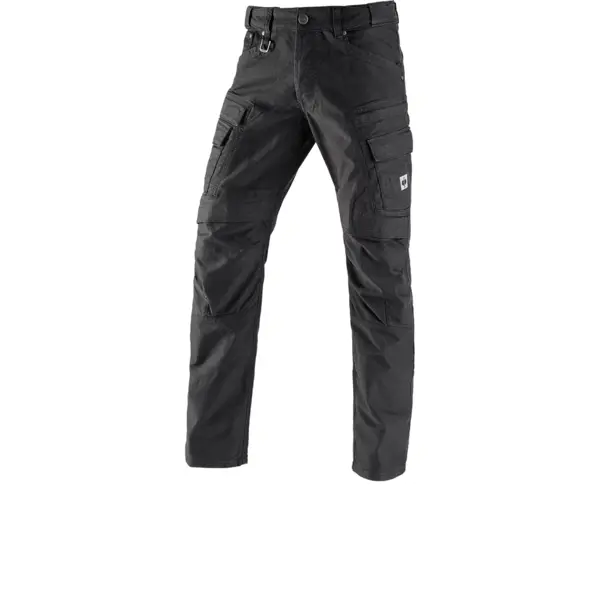 STRAUSS Cargo Work Pants E.s.vintage - Black