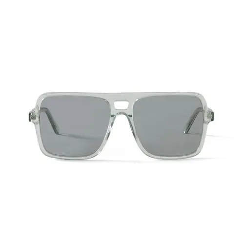 FRENCH KIWIS EYEWEAR Dallas Sunglasses - Clear/green
