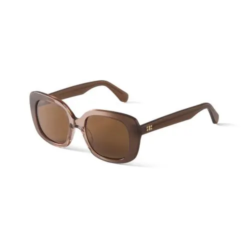 FRENCH KIWIS EYEWEAR Celeste Sunglasses - Clear/brown