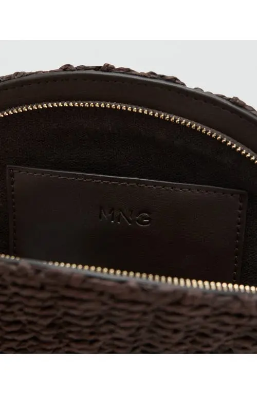 Mango Natural Fiber Wristlet