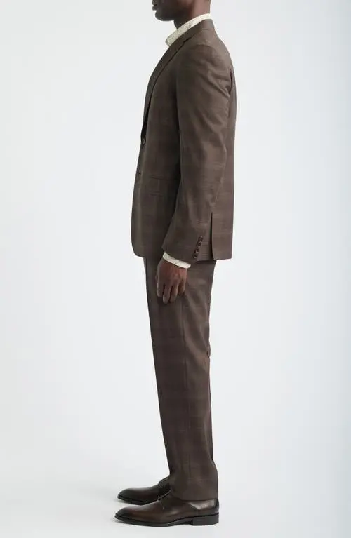 Canali Siena Regular Fit Slub Wool Suit