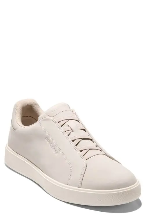 Cole Haan Grandpro Luxe Slip-on Sneaker - Silver Lining Nubuck/ivory
