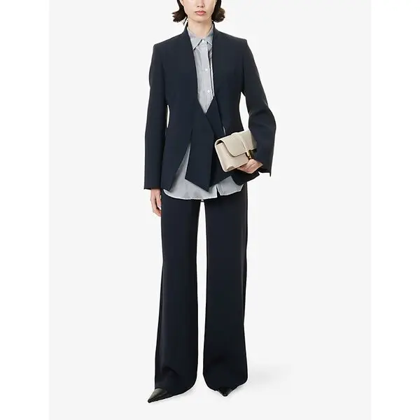 Max Mara Cady Wide-leg Woven Trousers