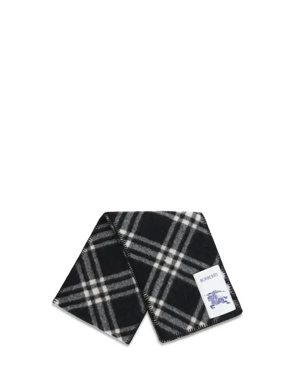 Burberry Wool Check Scarf