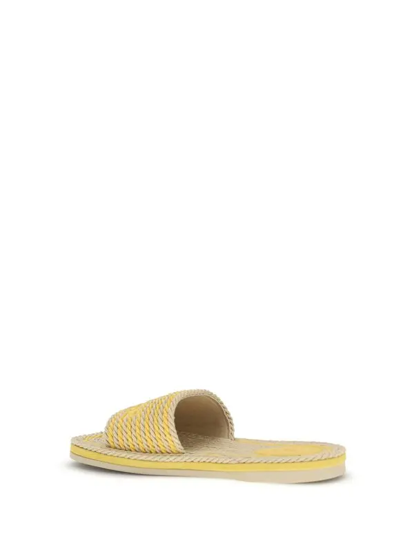Chloé Raffia Sandals