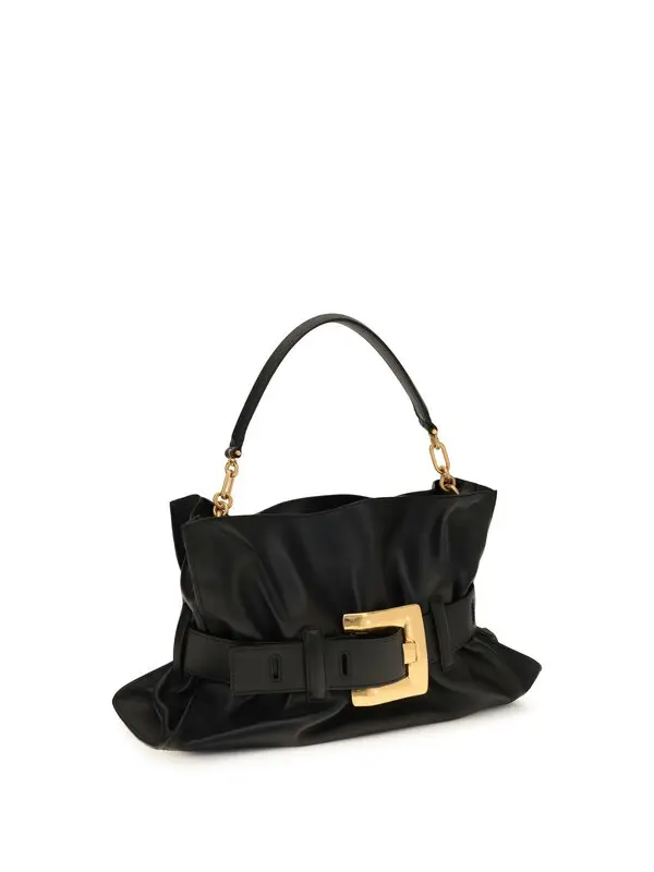 Balmain Medium Anthem Shoulder Bag In Calfskin