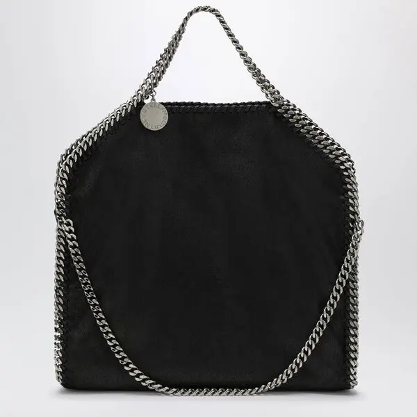 Stella McCartney Falabella Fold Over Bag - Black