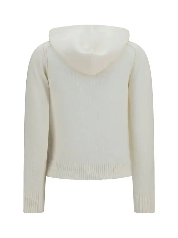 Burberry Wool Hooded Cardigan
