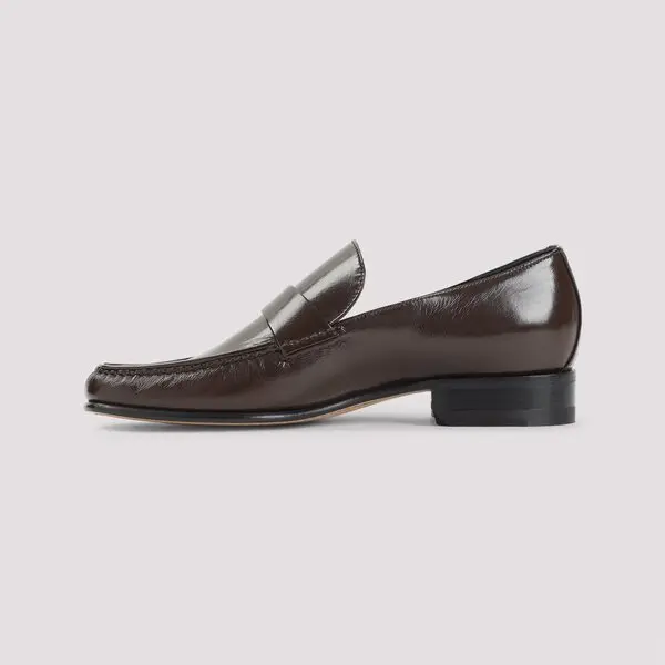 Phoebe Philo Calf Leather Loafers