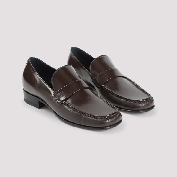 Phoebe Philo Calf Leather Loafers