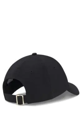 BOSS Cotton-blend Corduroy Cap With Metal Logo