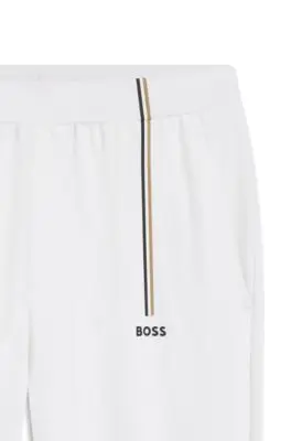 BOSS Active Track Pants In Thermoregulating Stretch Gabardine