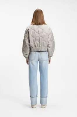 Hugo Quilted Water-repellent Bomber Jacket