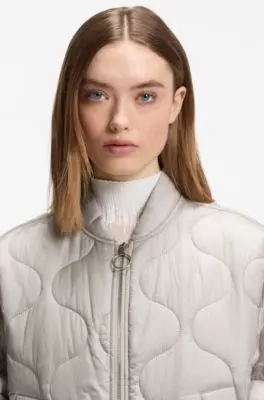 Hugo Quilted Water-repellent Bomber Jacket