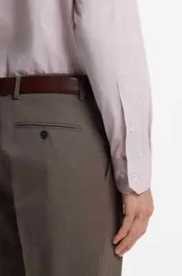 BOSS Regular-fit Shirt In Italian-made Cotton