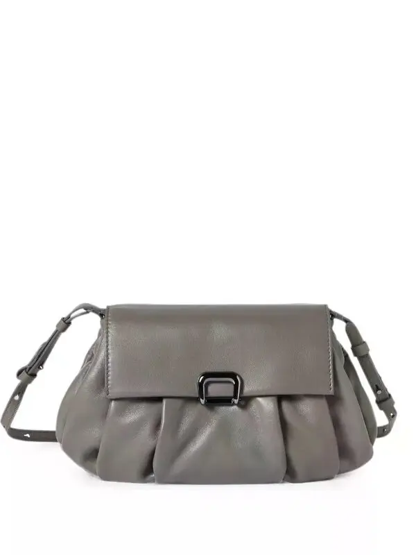 Brunello Cucinelli Nappa Leather Boule Bag - Grey