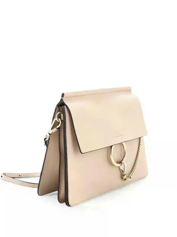 Chloé Faye Medium Shoulder Bag - Neutrals