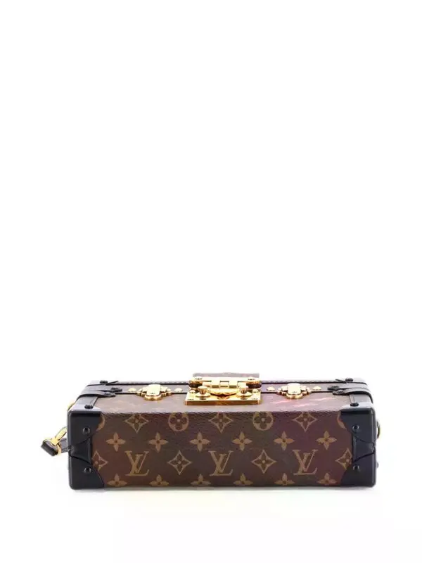 LOUIS VUITTON Petite Malle Handbag In Monogram Canvas - Black