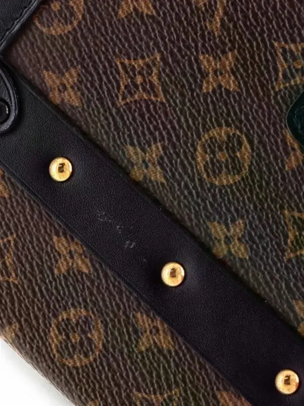 LOUIS VUITTON Petite Malle Handbag In Monogram Canvas - Black