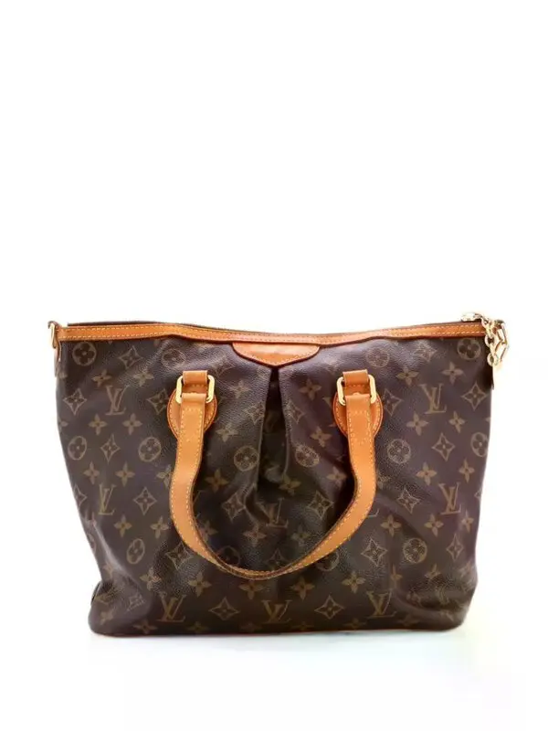 LOUIS VUITTON Palermo Monogram Canvas Pm Tote Bag
