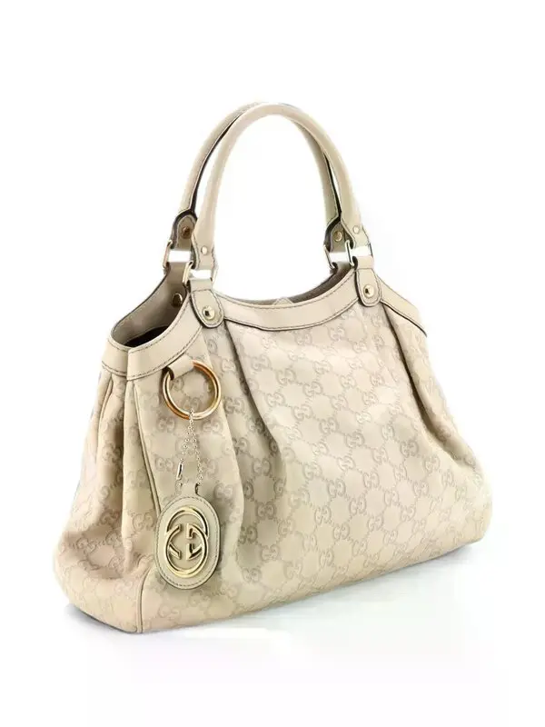 Gucci Sukey Ssima Leather Medium Tote Bag