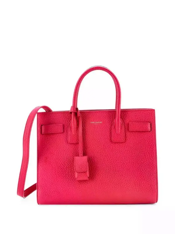 Saint Laurent Baby Sac De Jour Leather Tote Bag - Pink