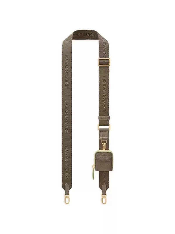 MAISON DE SABRE Utility Strap Shoulder Strap - Brown