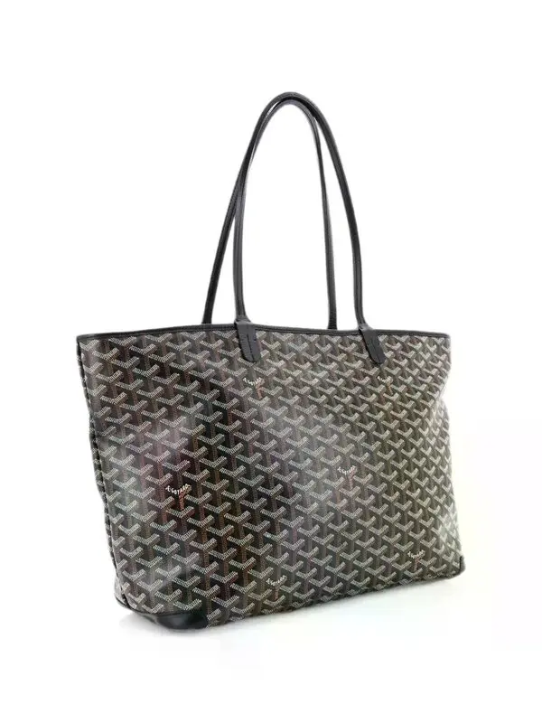 Goyard Artois Tote Coated Canvas Mm Shoulder Bag - Black