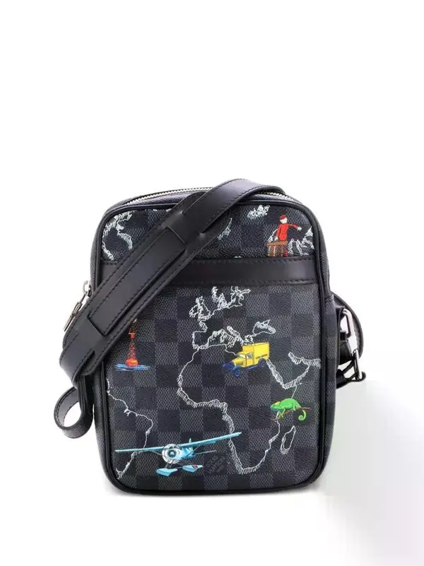 LOUIS VUITTON Danube Slim Bag - Black