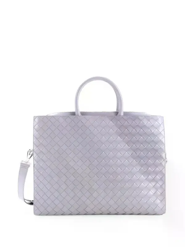 Bottega Veneta Convertible Frame Briefcase - Grey