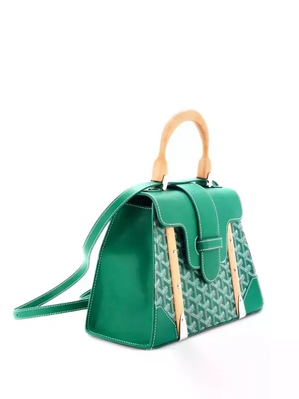 Goyard Saigon Top Handle Bag - Green
