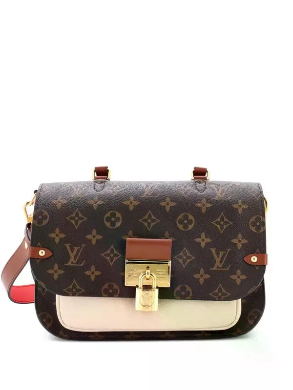 LOUIS VUITTON Monogram Canvas Vaugirard Handbag - Brown