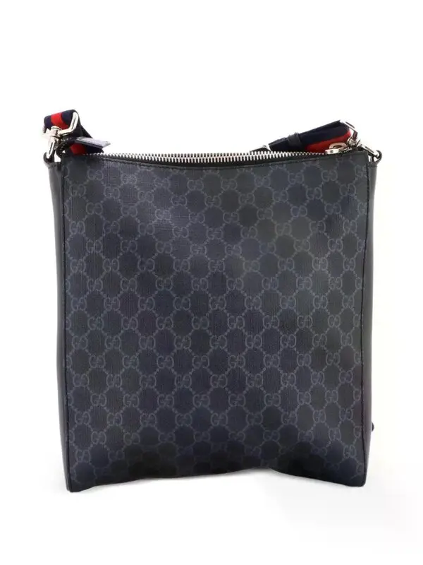 Gucci Gg Coated Canvas Medium Messenger Bag