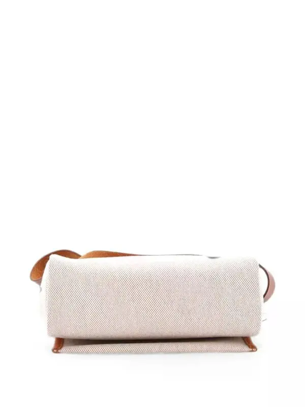 Hermès Herbag Zip Toile And Leather 20 Shoulder Bag