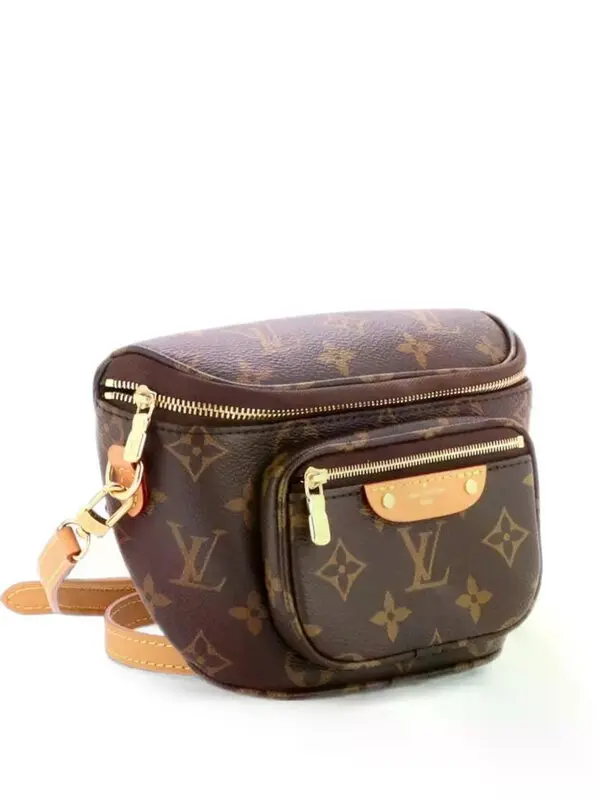LOUIS VUITTON Monogram Canvas Mini Belt Bag - Brown