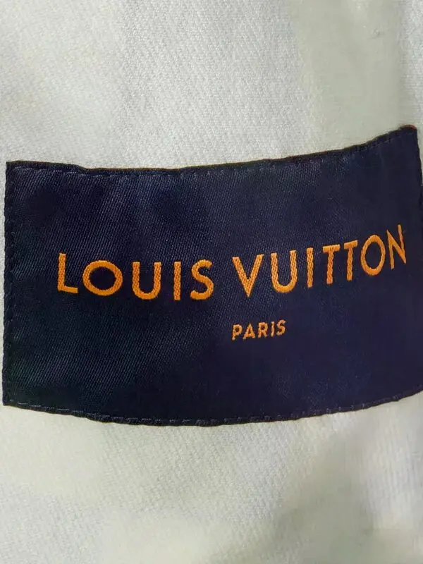 LOUIS VUITTON Damier Denim Trucker Jacket