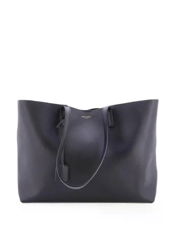 Saint Laurent Shopper Leather Large Tote Bag
