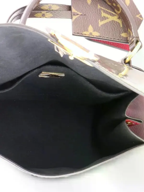 LOUIS VUITTON Monogram Vernis Spring Street Nm Satchel - Neutrals