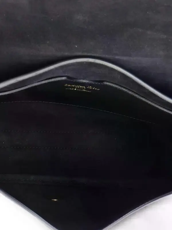 Dior Bobby Flap Bag Leather Large Crossbody Bag
